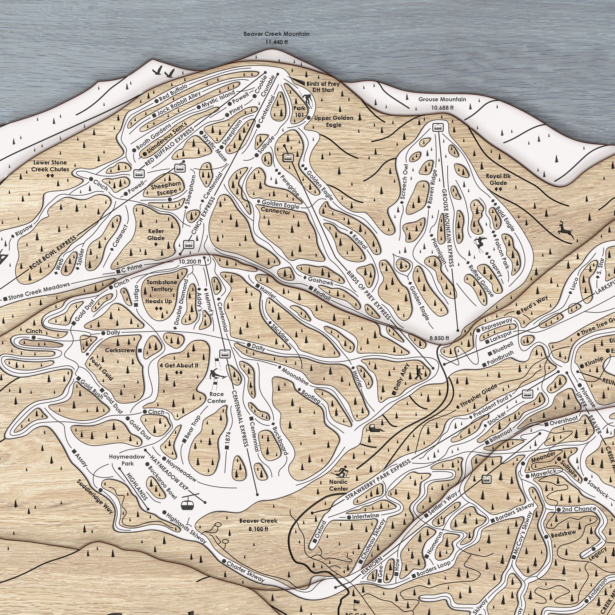 Breckenridge Ski Run Map Breckenridge Trail Map – Wyld & Roam
